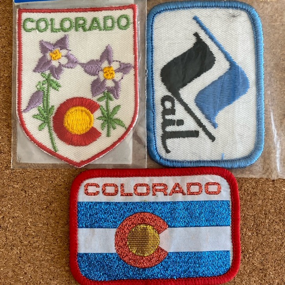 Other | Colorado State Vintage Travel Souvenir Collectible Patches ...
